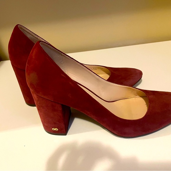 Cole Haan | Shoes | Beautiful Burgundy Red Cole Haan Grand Os Stacked ...